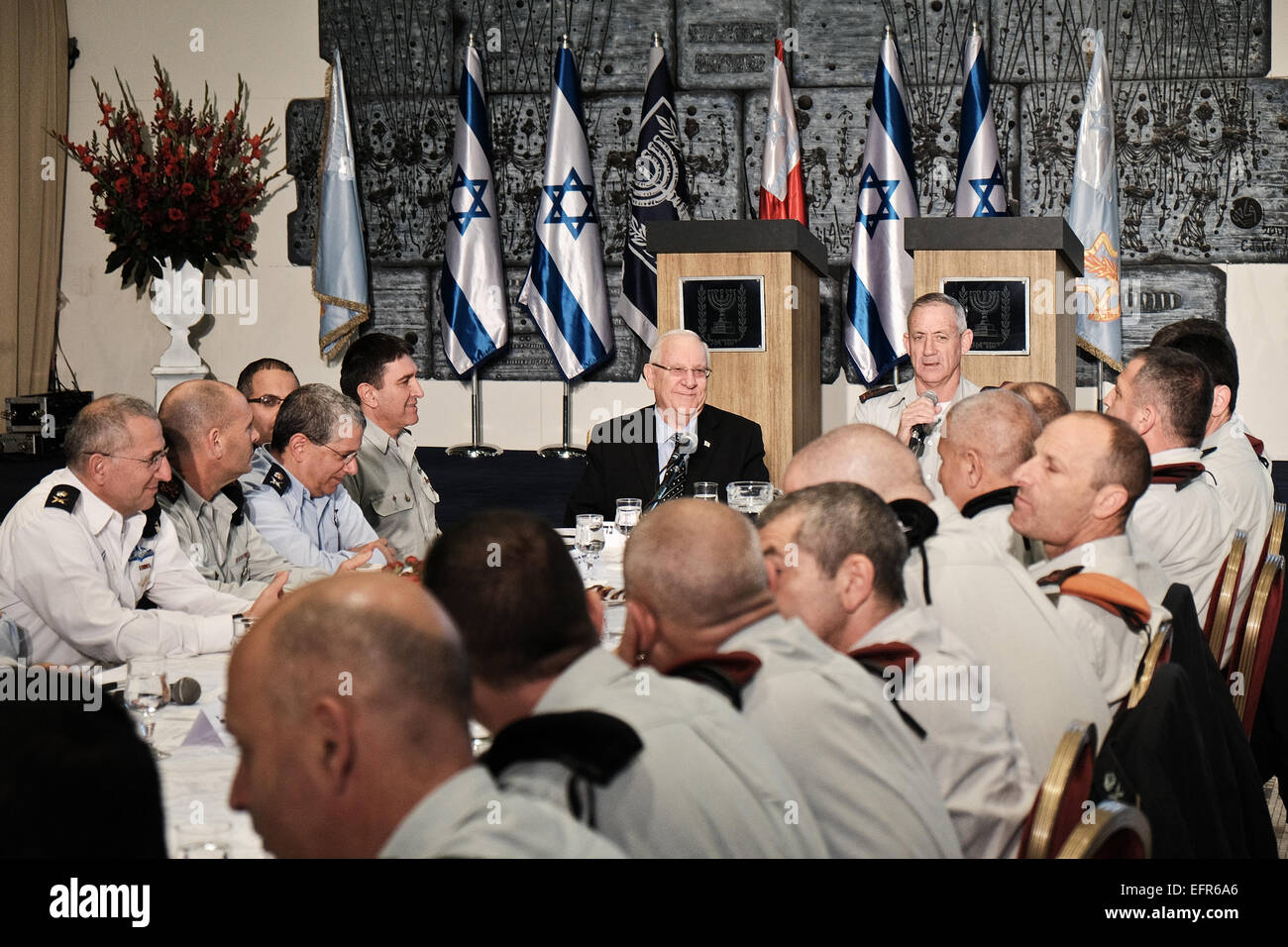 Lieutenant general benny gantz hi-res stock photography and images - Alamy