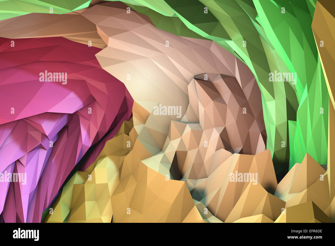 Abstract computer generated 3d background Stock Photo - Alamy