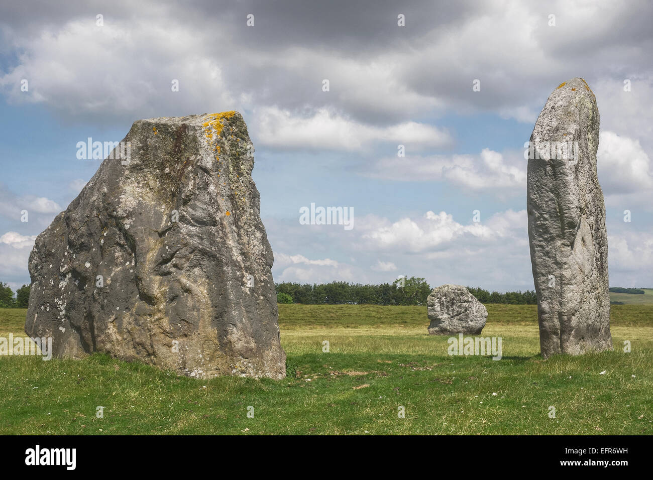 Details of stones in the Prehistoric Avebury Stone Circle, Wiltshire ...