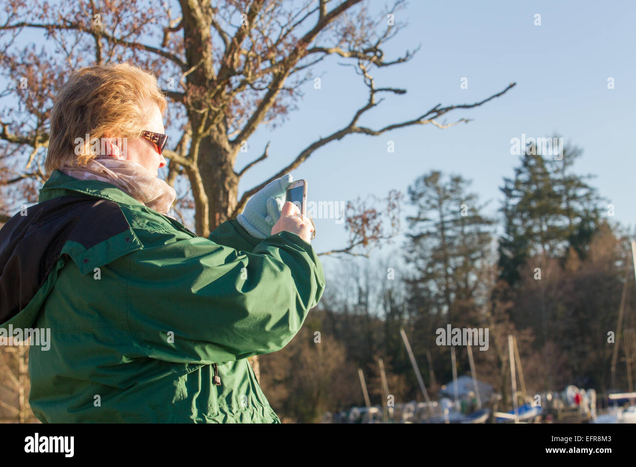 Lake Windermere, Cumbria, UK. 9th February, 2015. UK Weather ...