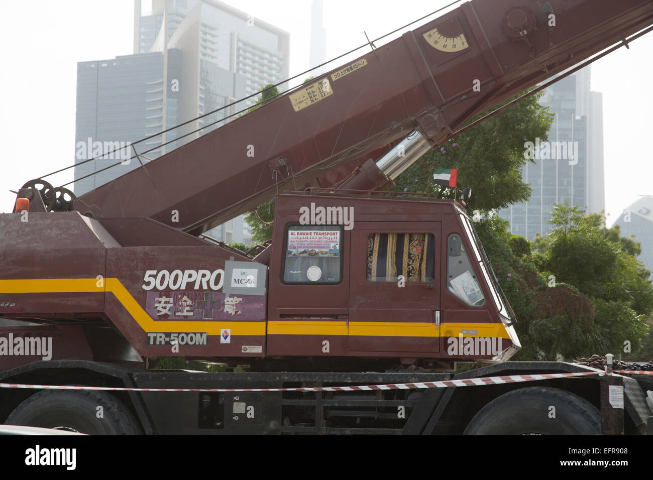A 500 PRO crane, Dubai UAE Stock Photo - Alamy
