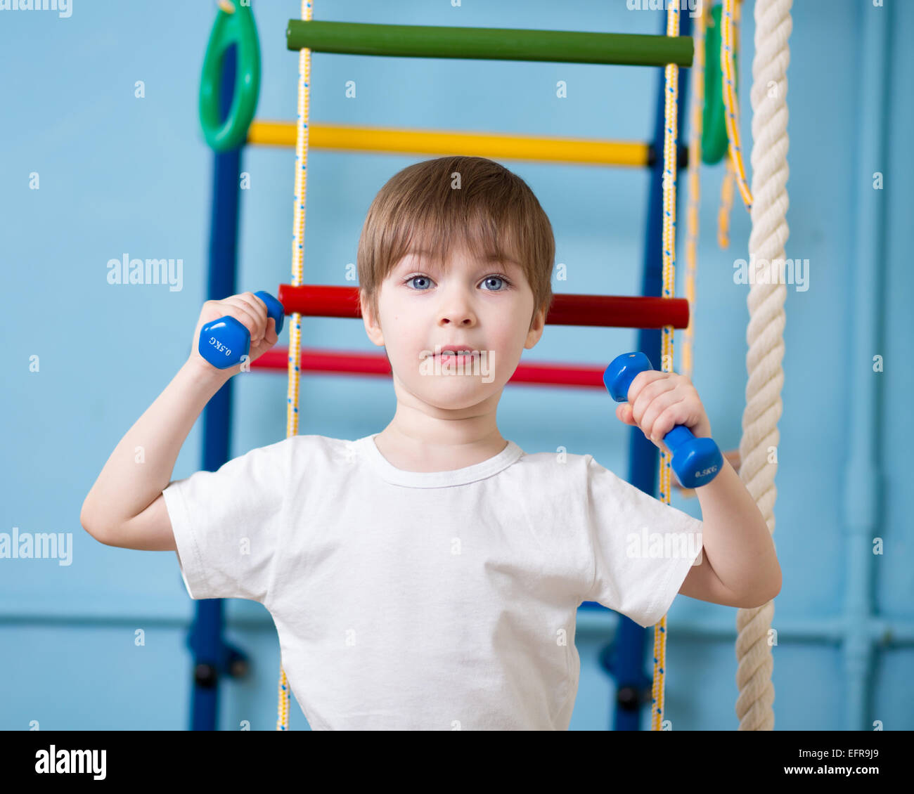 Child arm athlete biceps muscle hi-res stock photography and images - Alamy