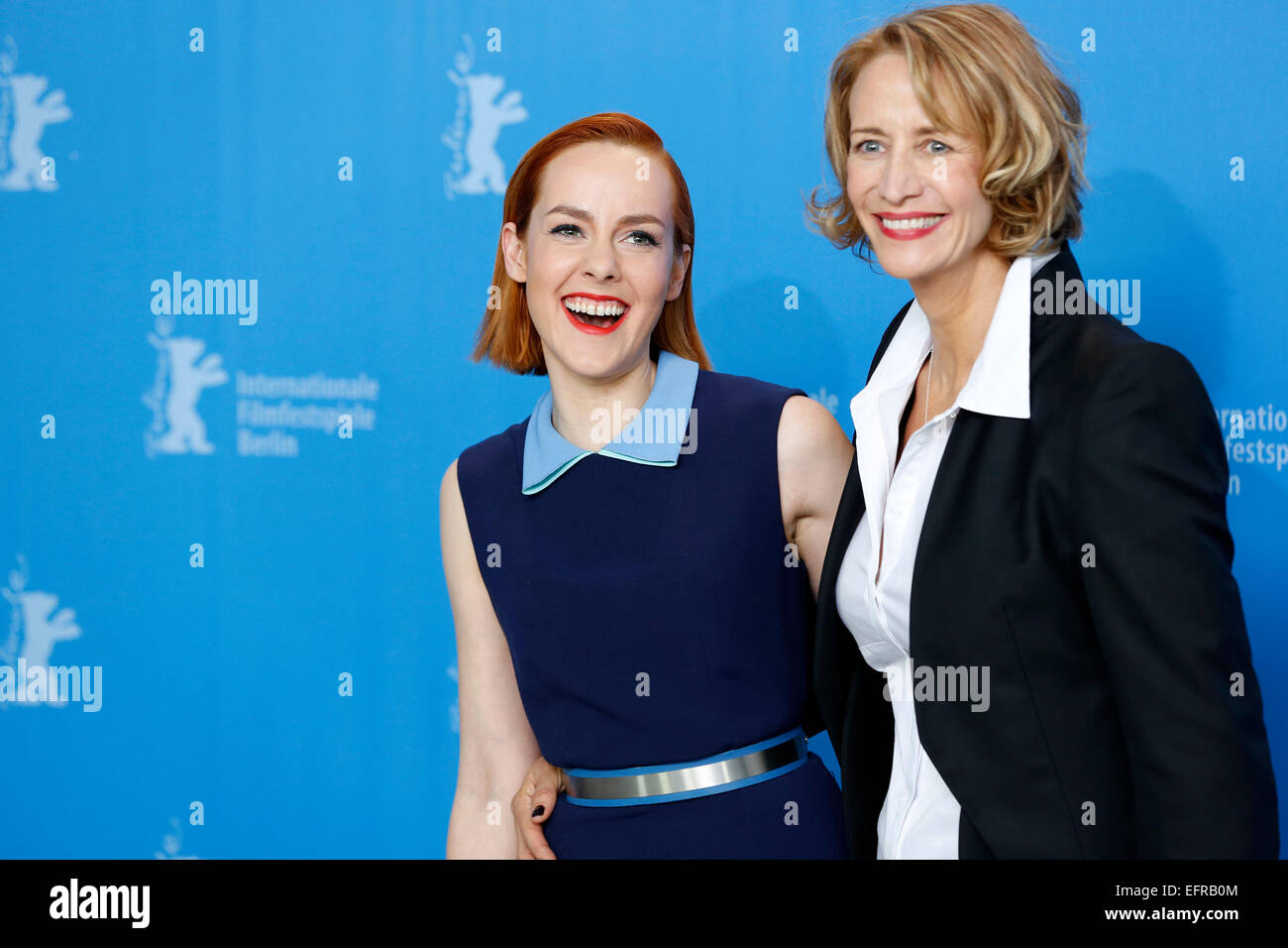 Jena Malone and Janet McTeer during the 'Angelica' photocall at the ...