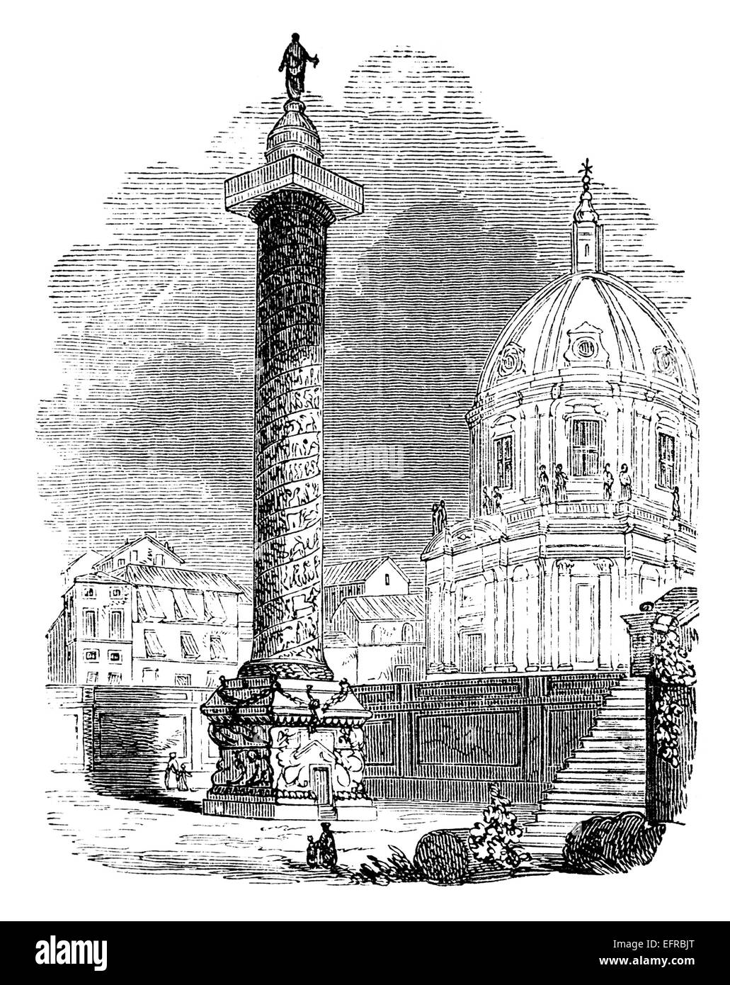 Trajan's column Cut Out Stock Images & Pictures - Alamy