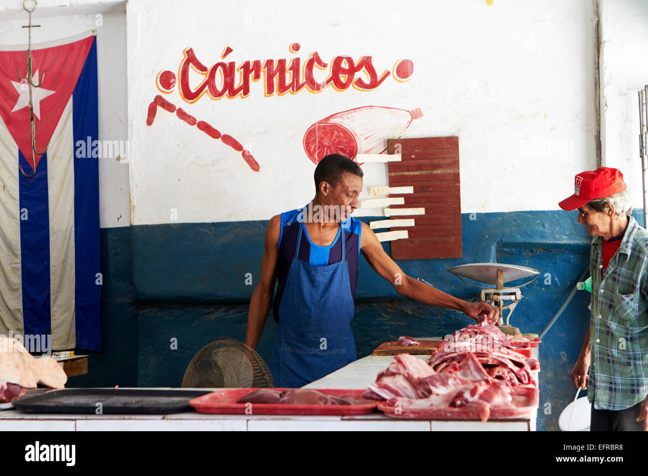 Cuban meat market hi-res stock photography and images - Alamy