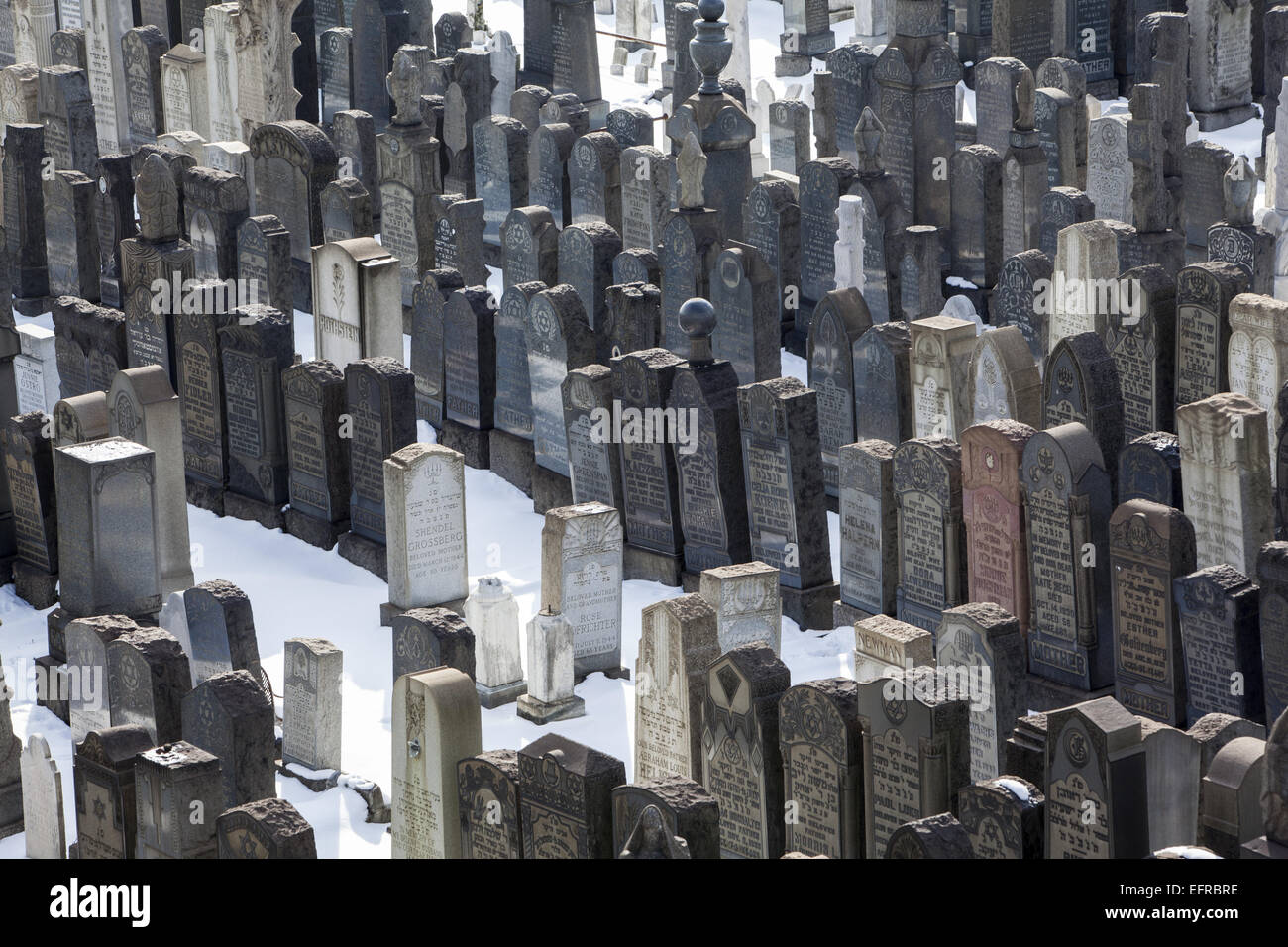Washington Cemetery is an old, historical, predominantly Jewish burial ...
