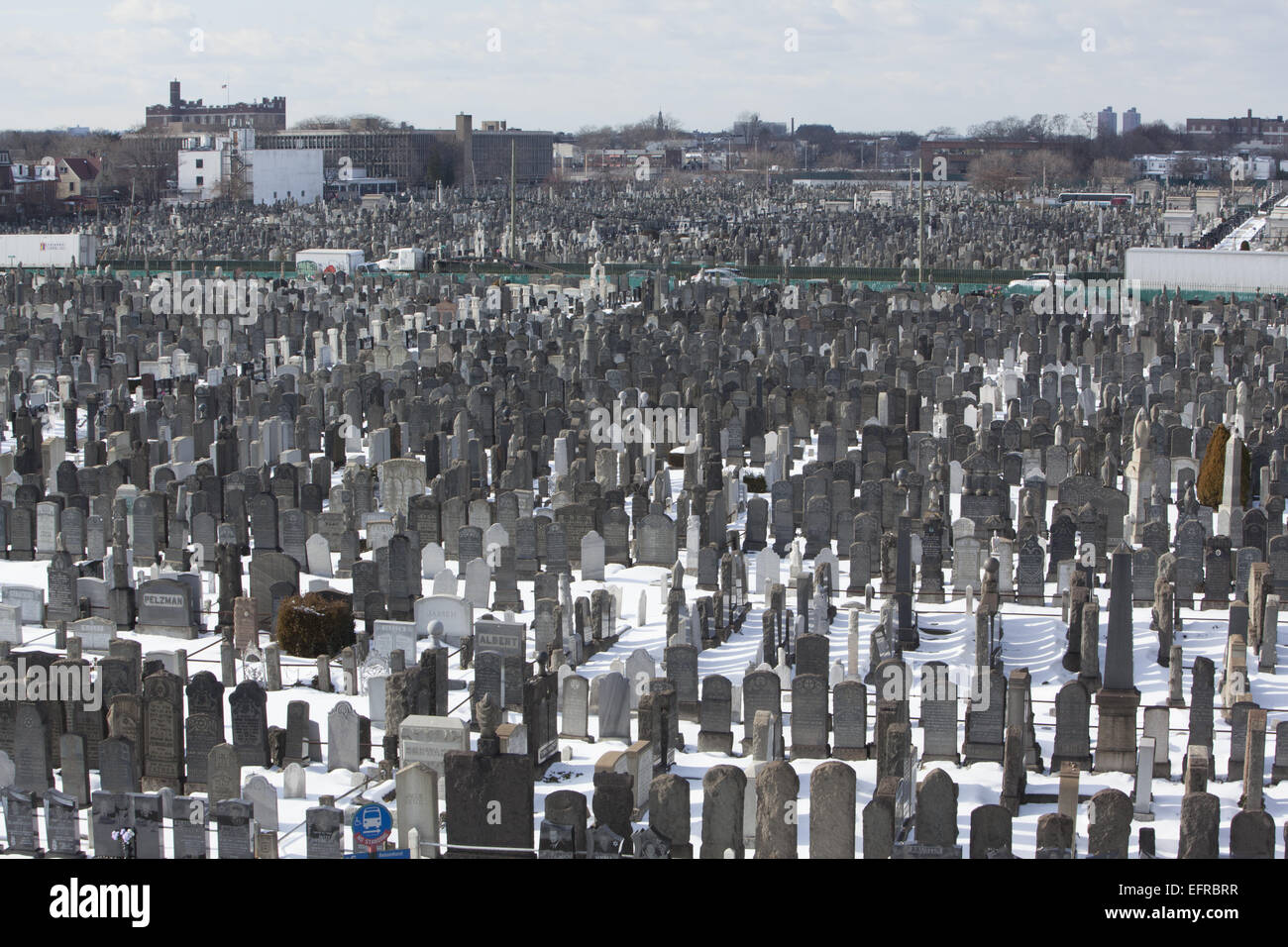 Washington Cemetery is an old, historical, predominantly Jewish burial ...