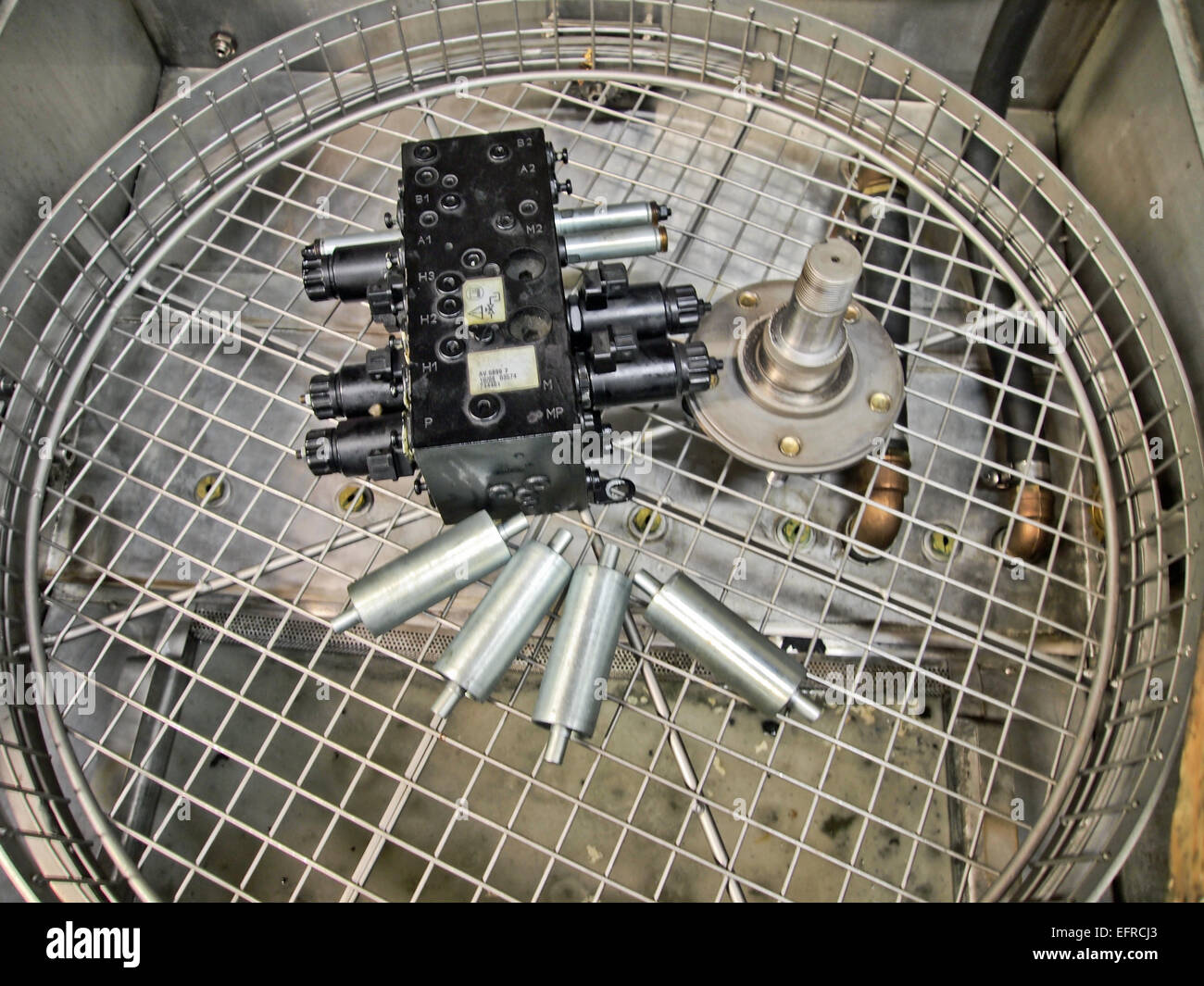 Close up industrial washing machine hi-res stock photography and images ...