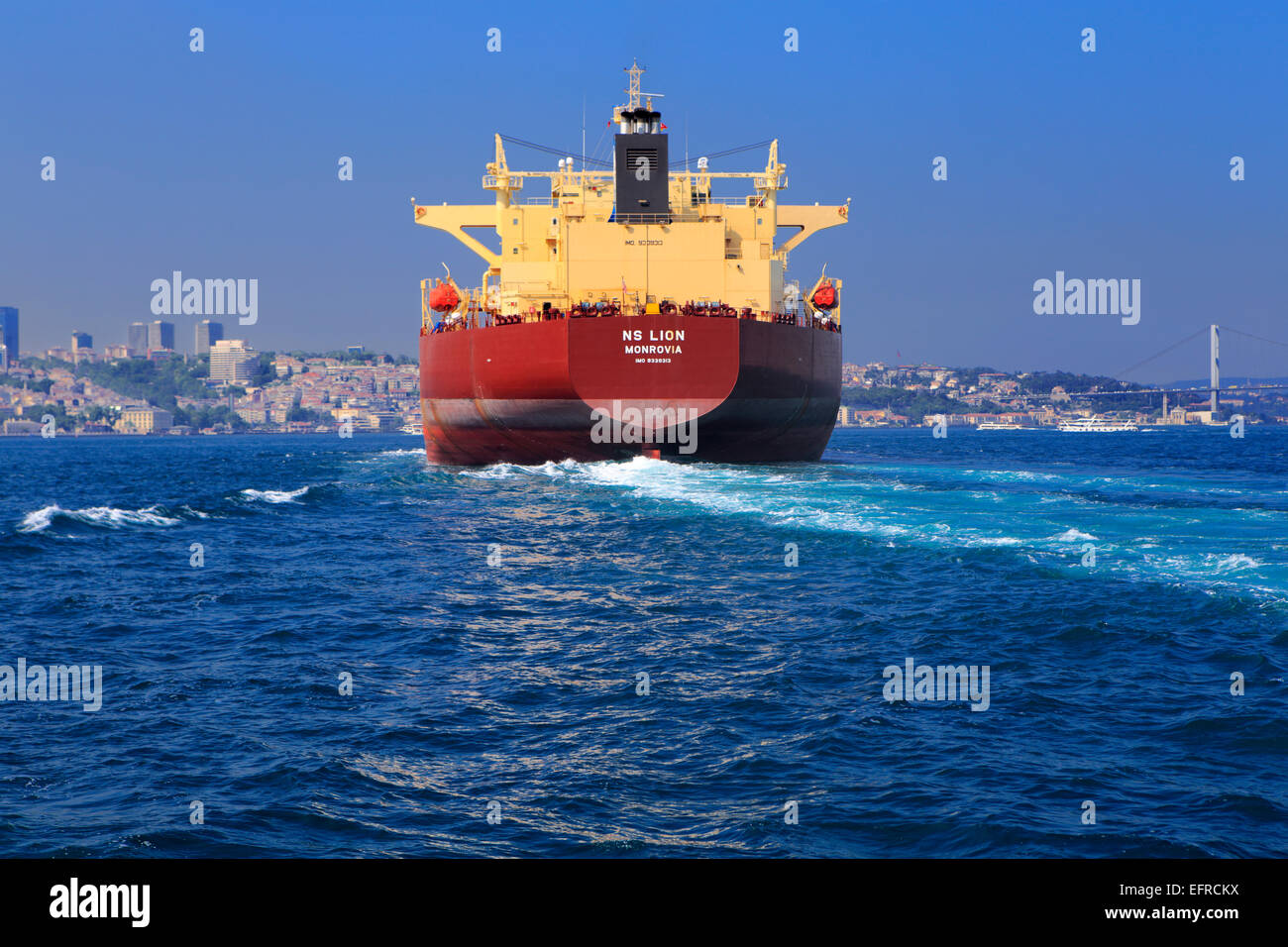 Cargo ship in istanbul hi-res stock photography and images - Alamy