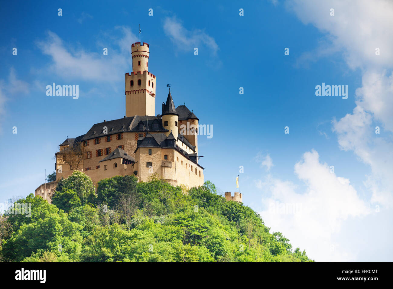 Marksburg castle hi-res stock photography and images - Alamy