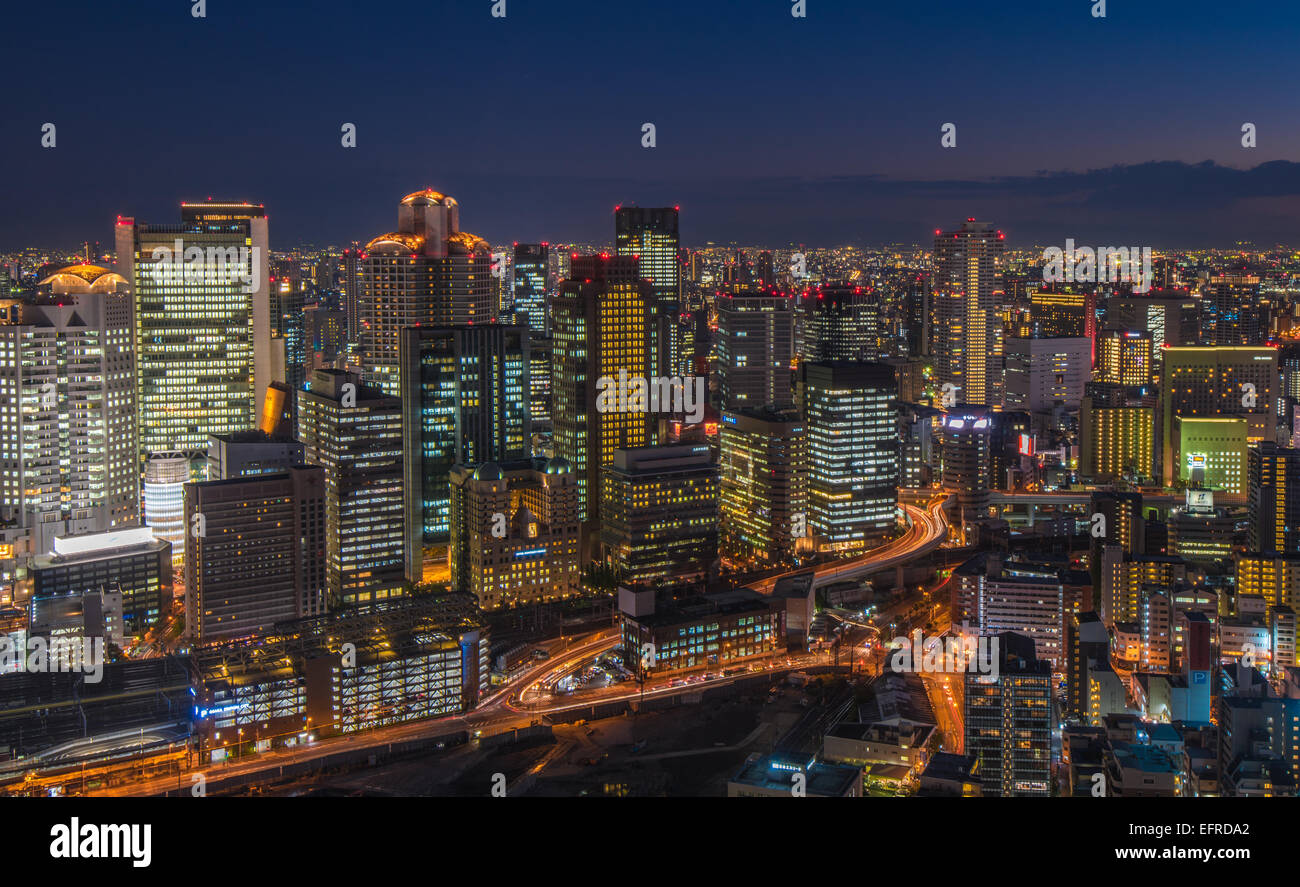 Skyline of osaka hi-res stock photography and images - Alamy