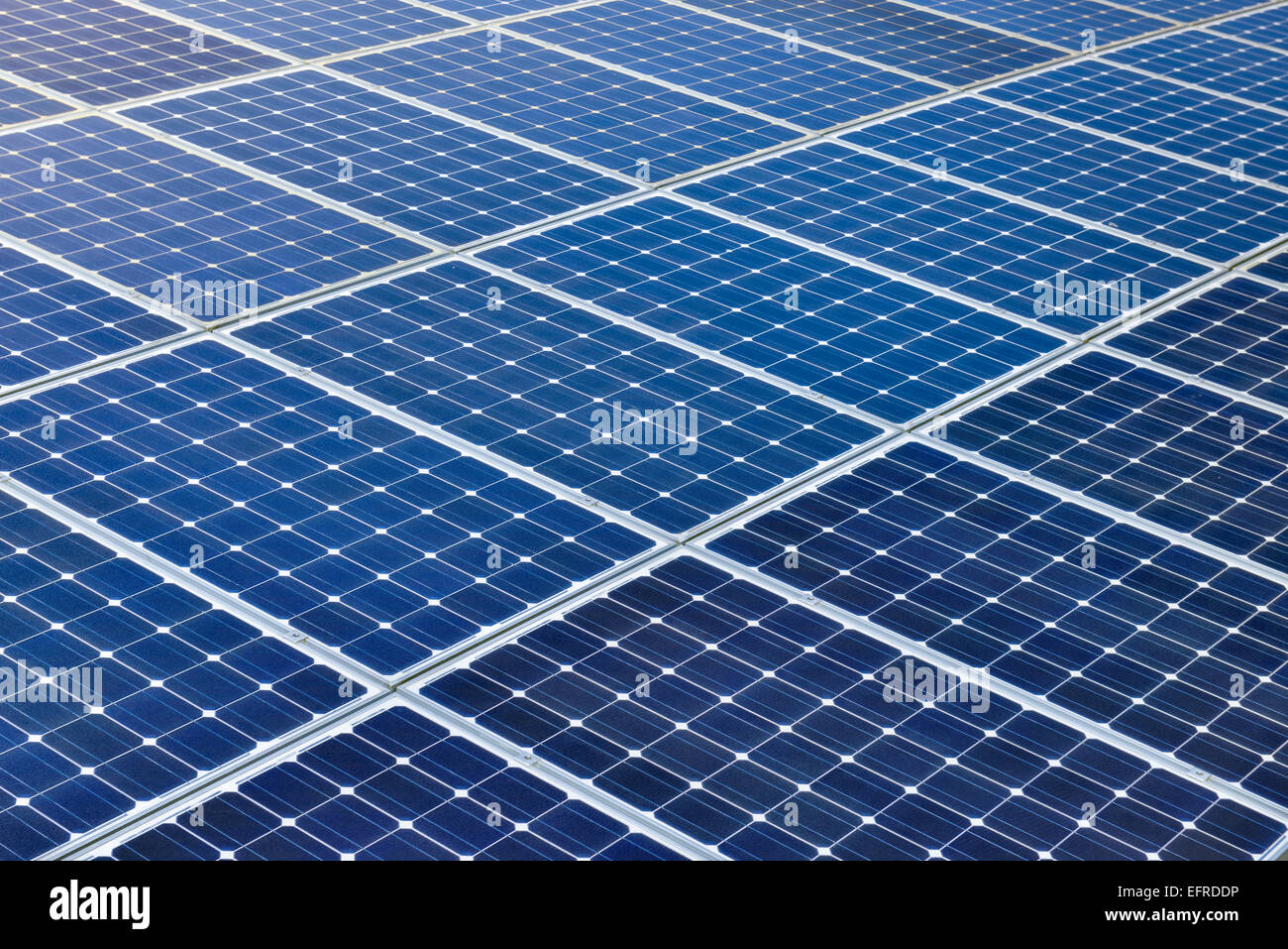 Background of Blue Solar Panels Stock Photo - Alamy
