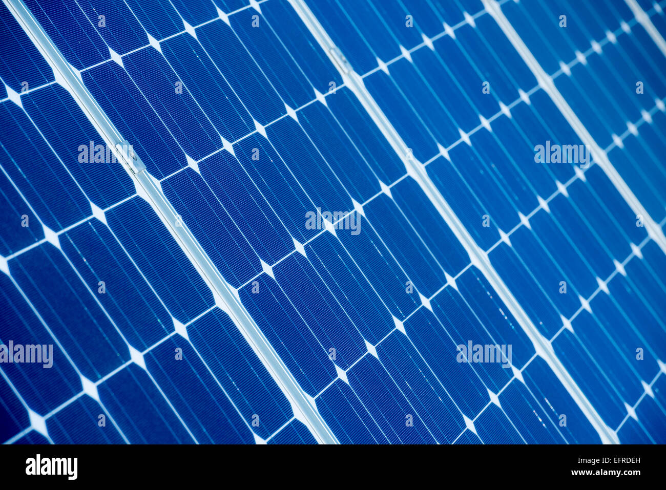 Background of Blue Solar Panels Stock Photo - Alamy