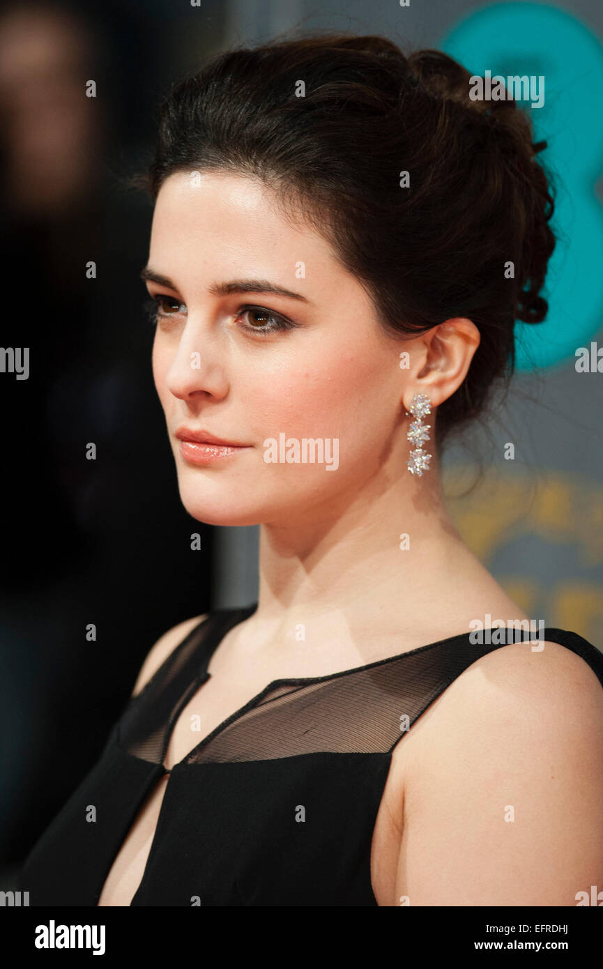 Phoebe Fox arrives on the red carpet for the EE BRITISH ACADEMY FILM ...