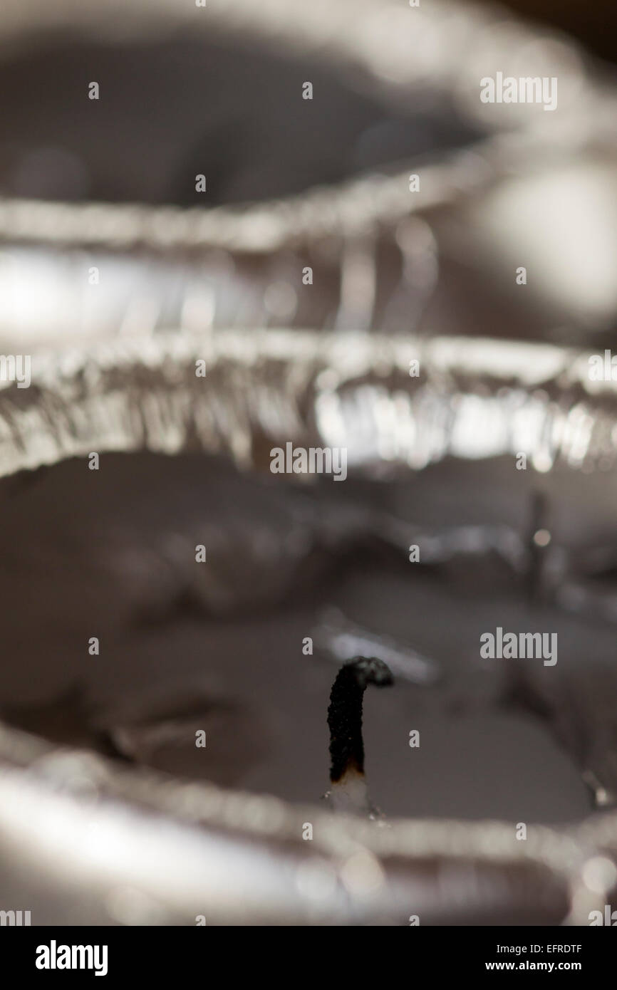 Burnt candle wick hi-res stock photography and images - Alamy