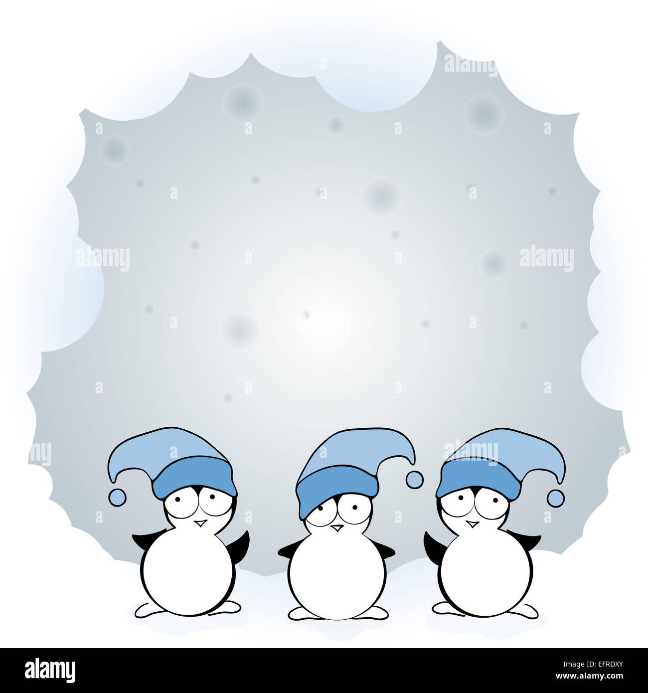 Funny animal winter Cut Out Stock Images & Pictures - Alamy