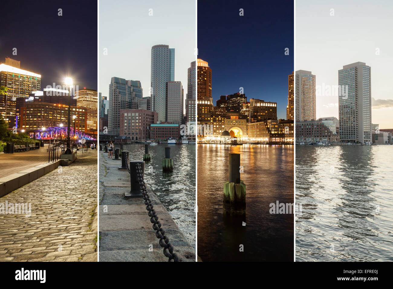 Boston massachusetts capital skyline silhouette hi-res stock ...