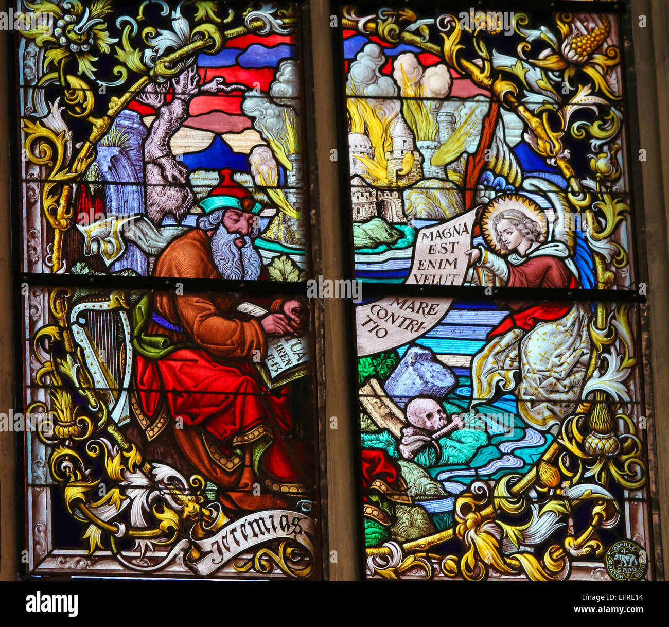 Old testament prophet jeremiah hi-res stock photography and images - Alamy