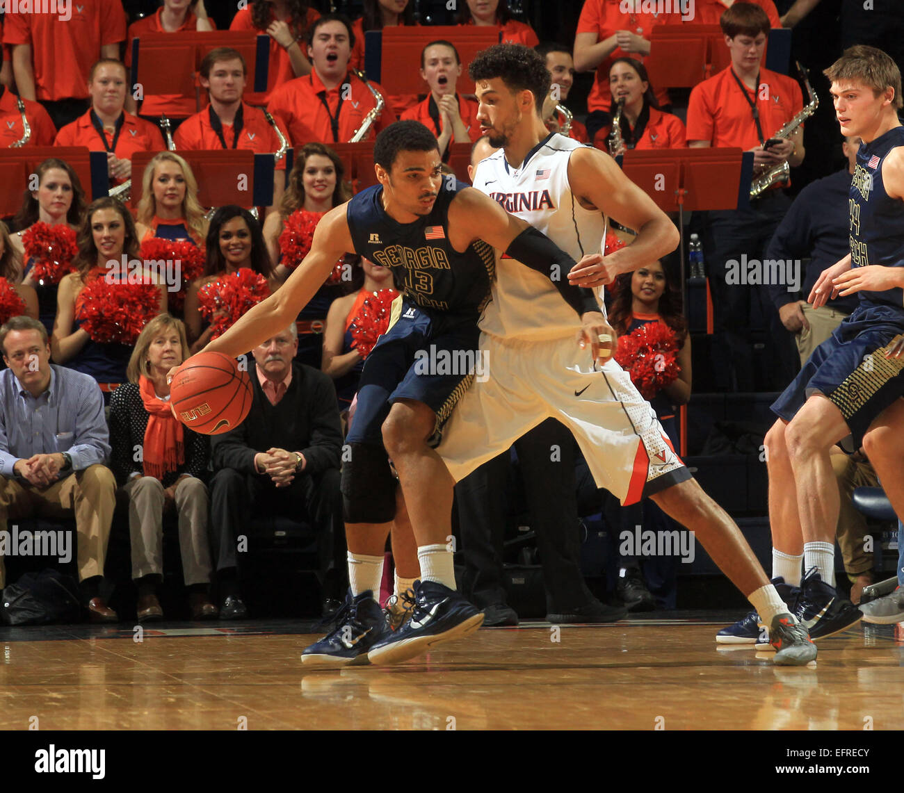 Charlottesville, Virginia, USA. 22nd Jan, 2015. Virginia forward ...