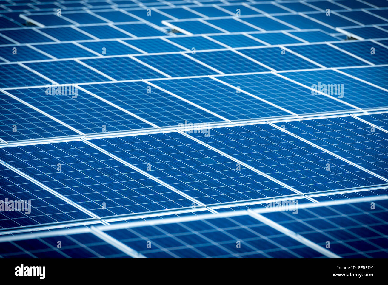 Photovoltaic Solar Panels For Renewable Electrical Energy Production ...