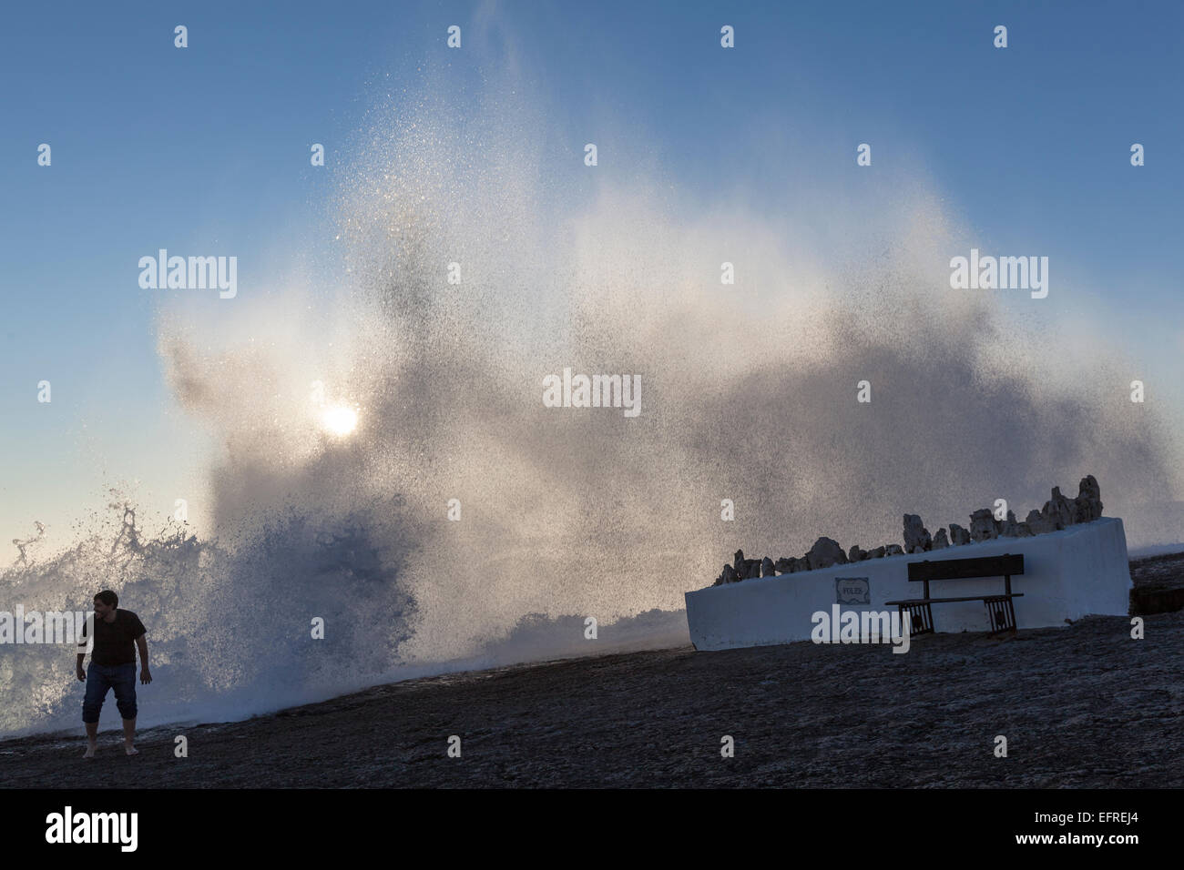 Man breaking rocks hi-res stock photography and images - Alamy