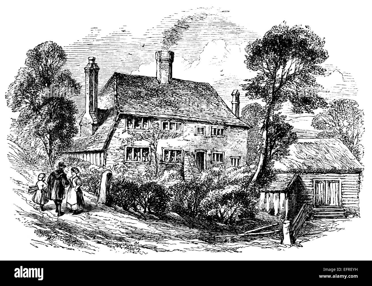 Victorian farm house uk hi-res stock photography and images - Alamy