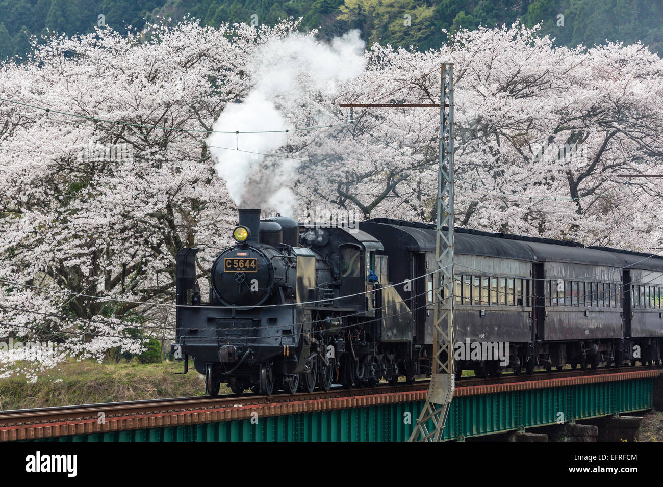 Japan steam locomotive hi-res stock photography and images - Alamy