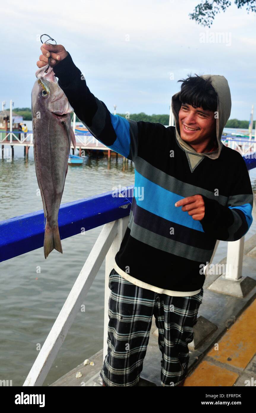 Peje Blanco Fish - Port in PUERTO PIZARRO. Department of Tumbes .PERU ...
