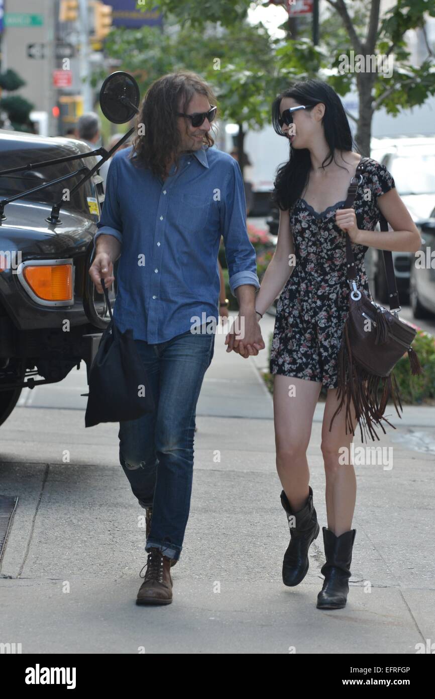Krysten Ritter out and about her new love interest in New York City ...