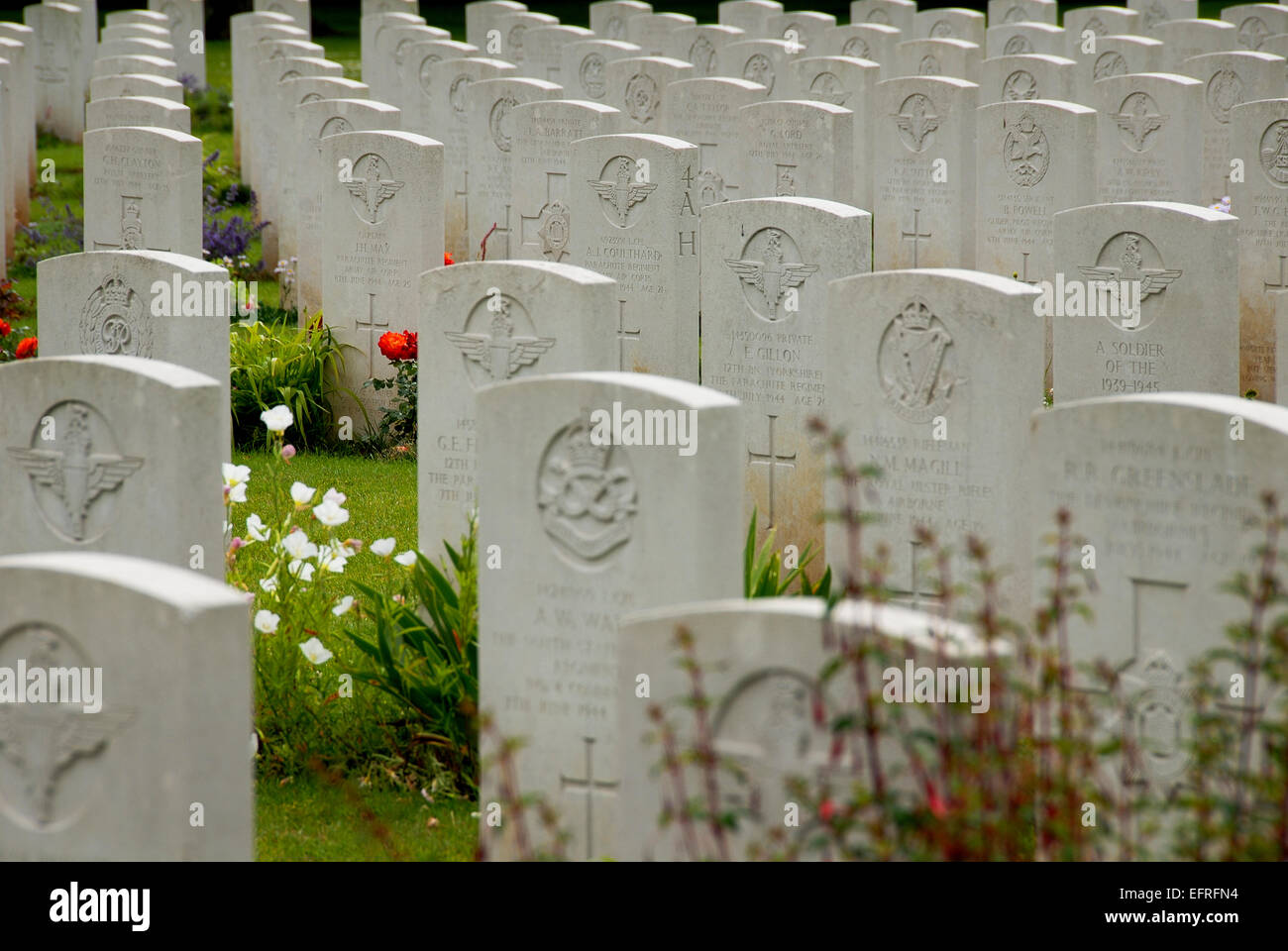 Bayeux war cemetery hi-res stock photography and images - Alamy
