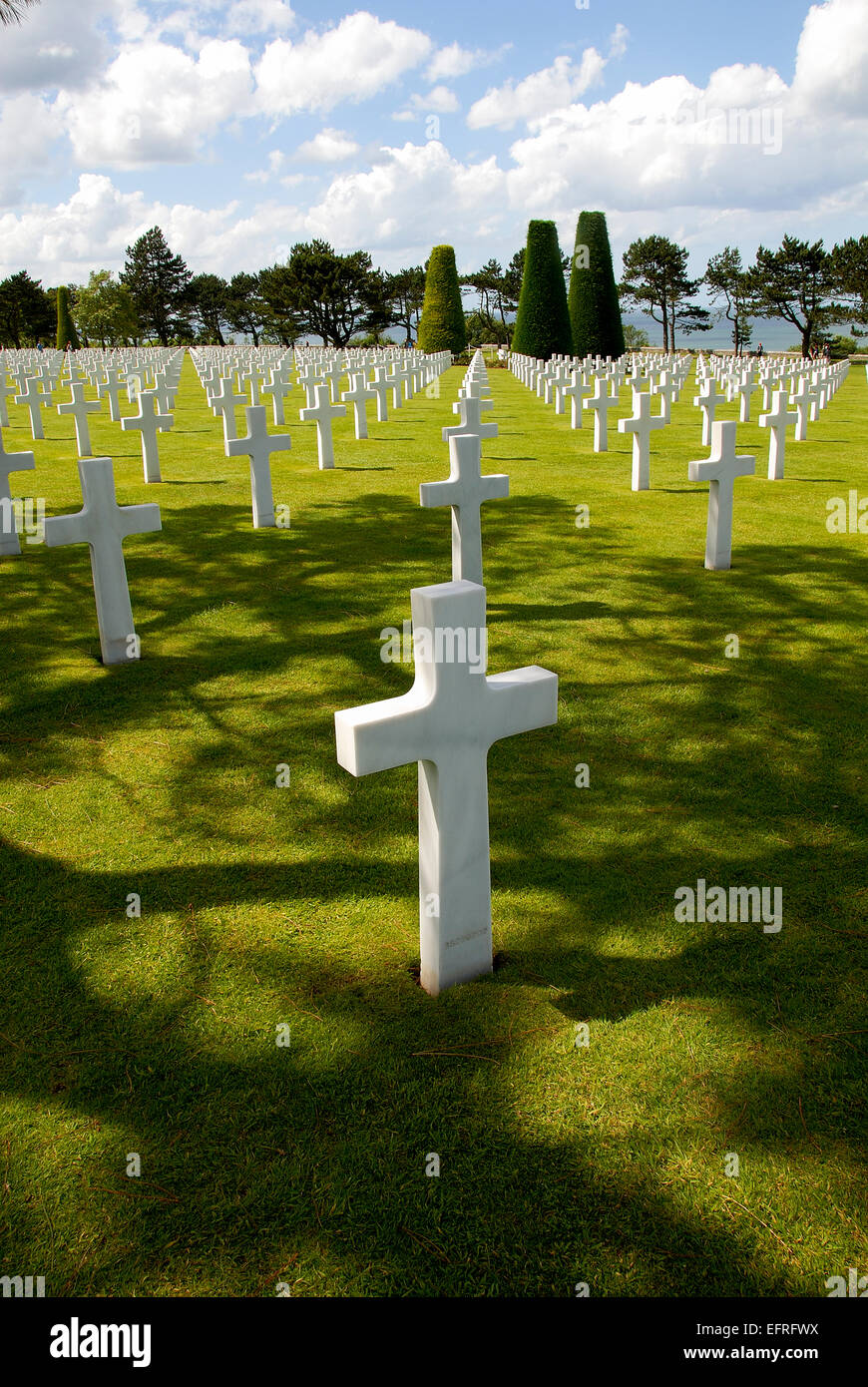 British War Cemetery of Bayeux, Normandy, France Stock Photo - Alamy