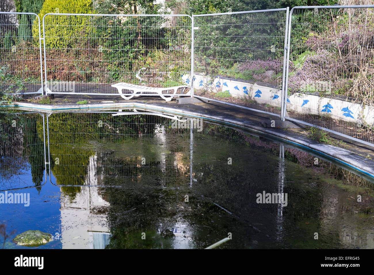 Disused swimming pool hi-res stock photography and images - Alamy