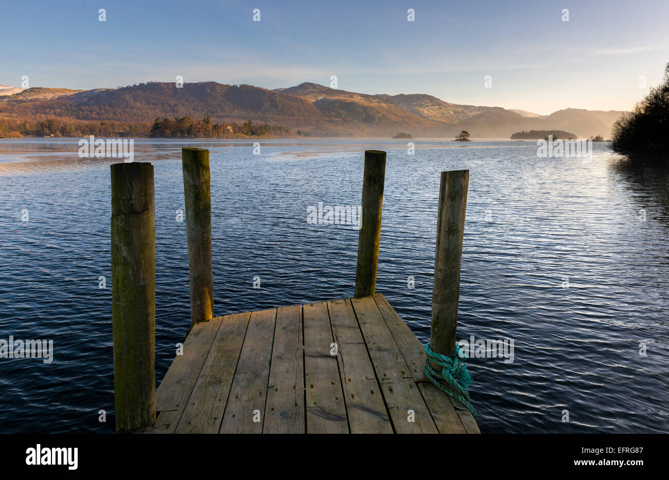 Portinscale, Keswick, Derwent Water, Lake District, England, UK Stock ...