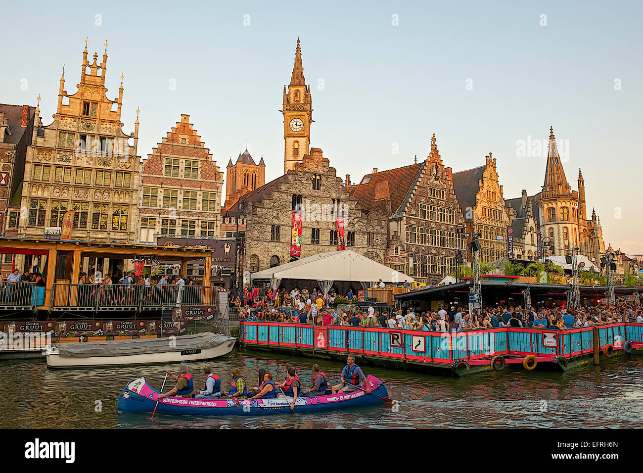 Ghent music festival hi-res stock photography and images - Alamy