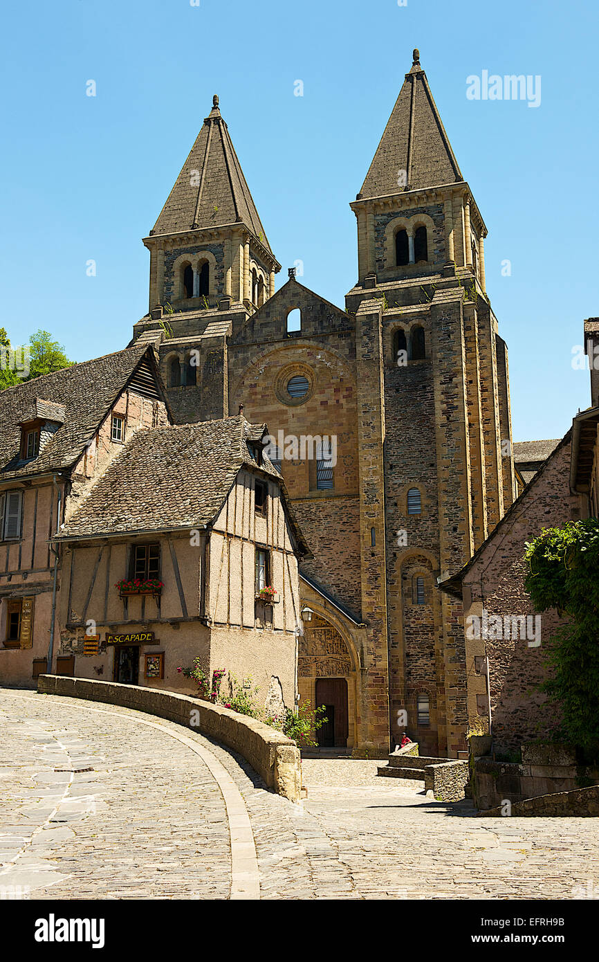 St foy abbey church hi-res stock photography and images - Alamy