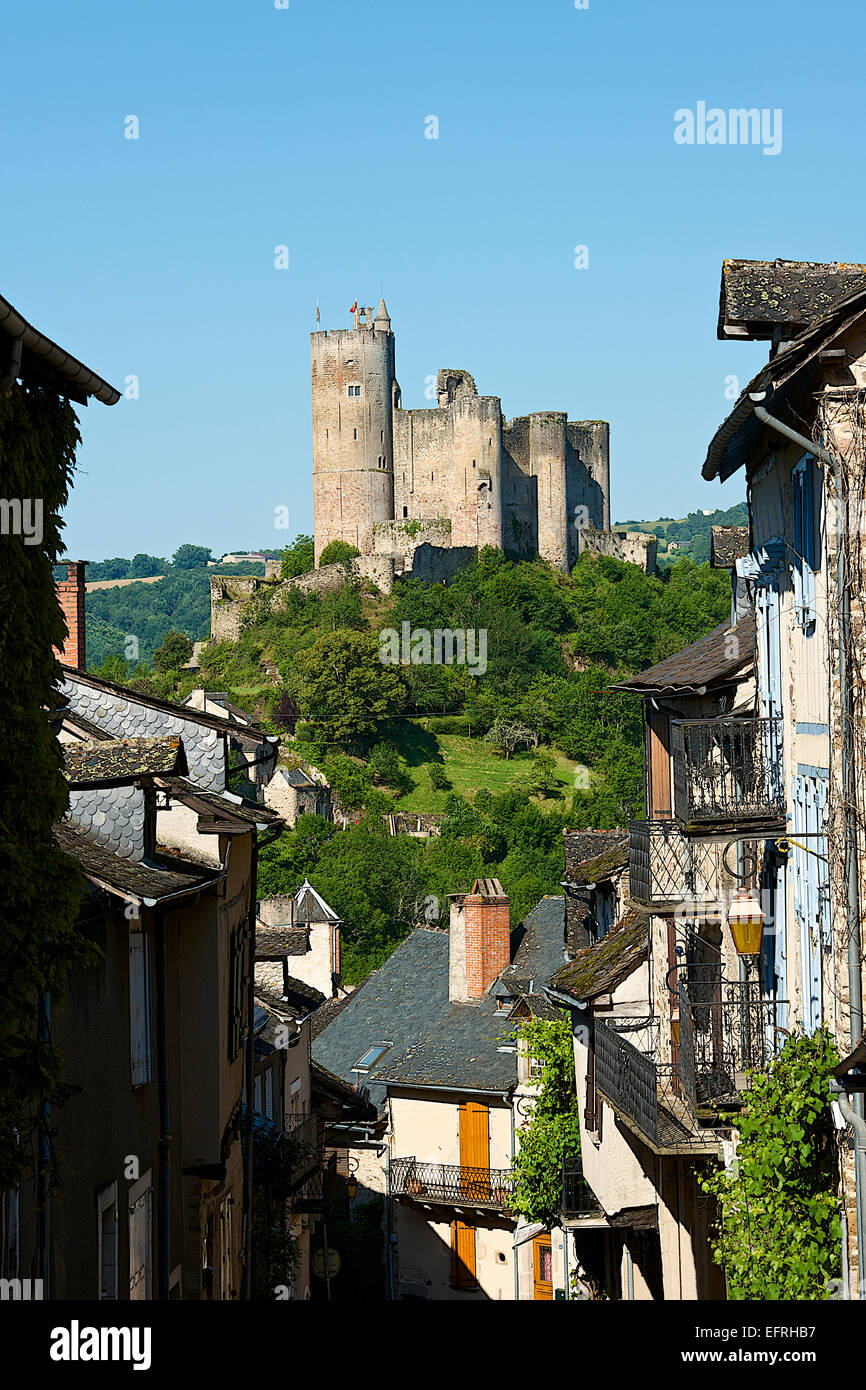 Castle najac france hi-res stock photography and images - Alamy