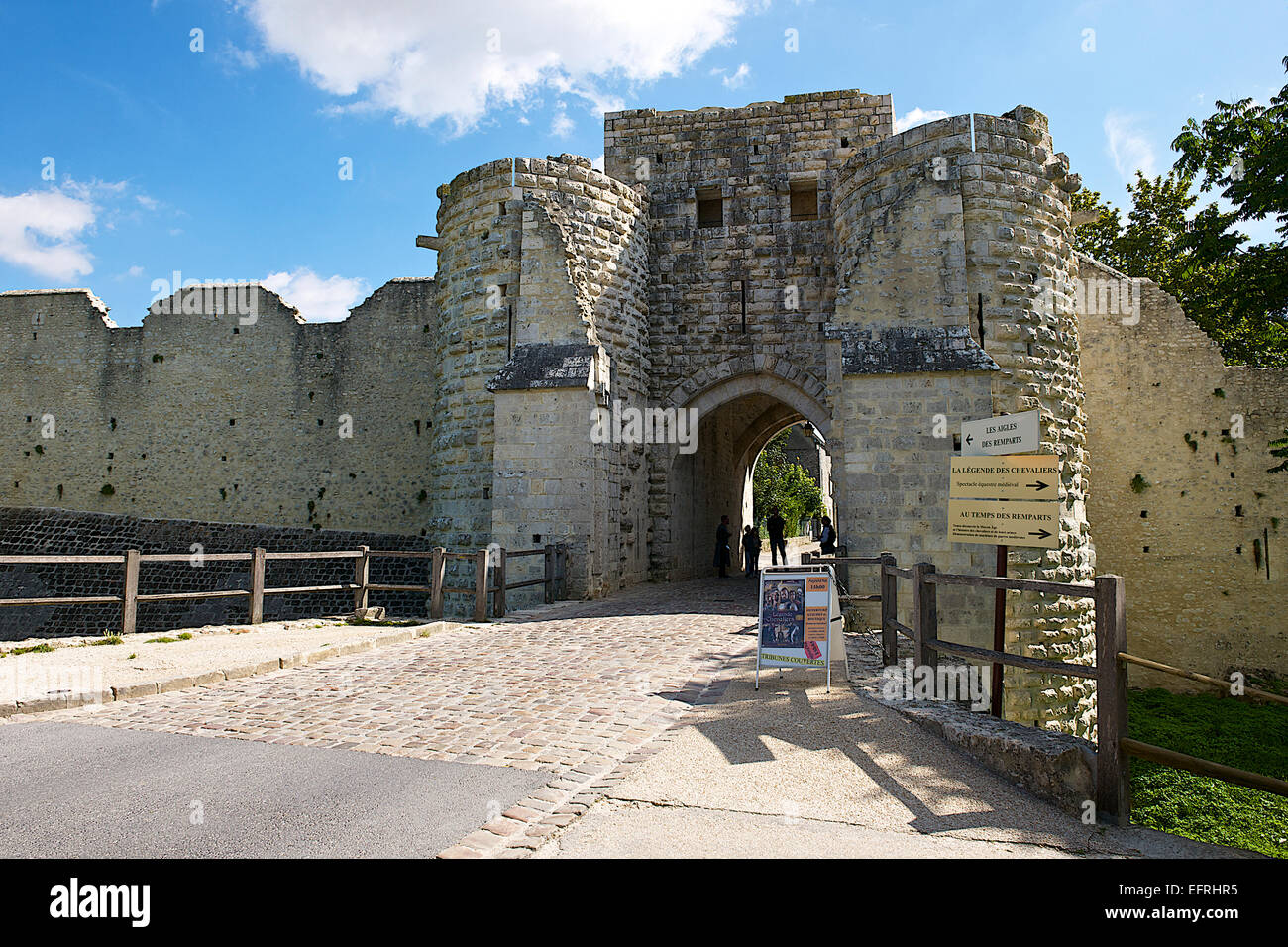 Stone Gate in Provence, France Stock Photo - Alamy
