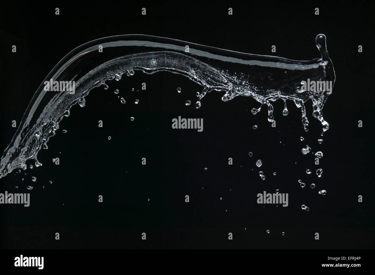 Splashing shape hi-res stock photography and images - Alamy