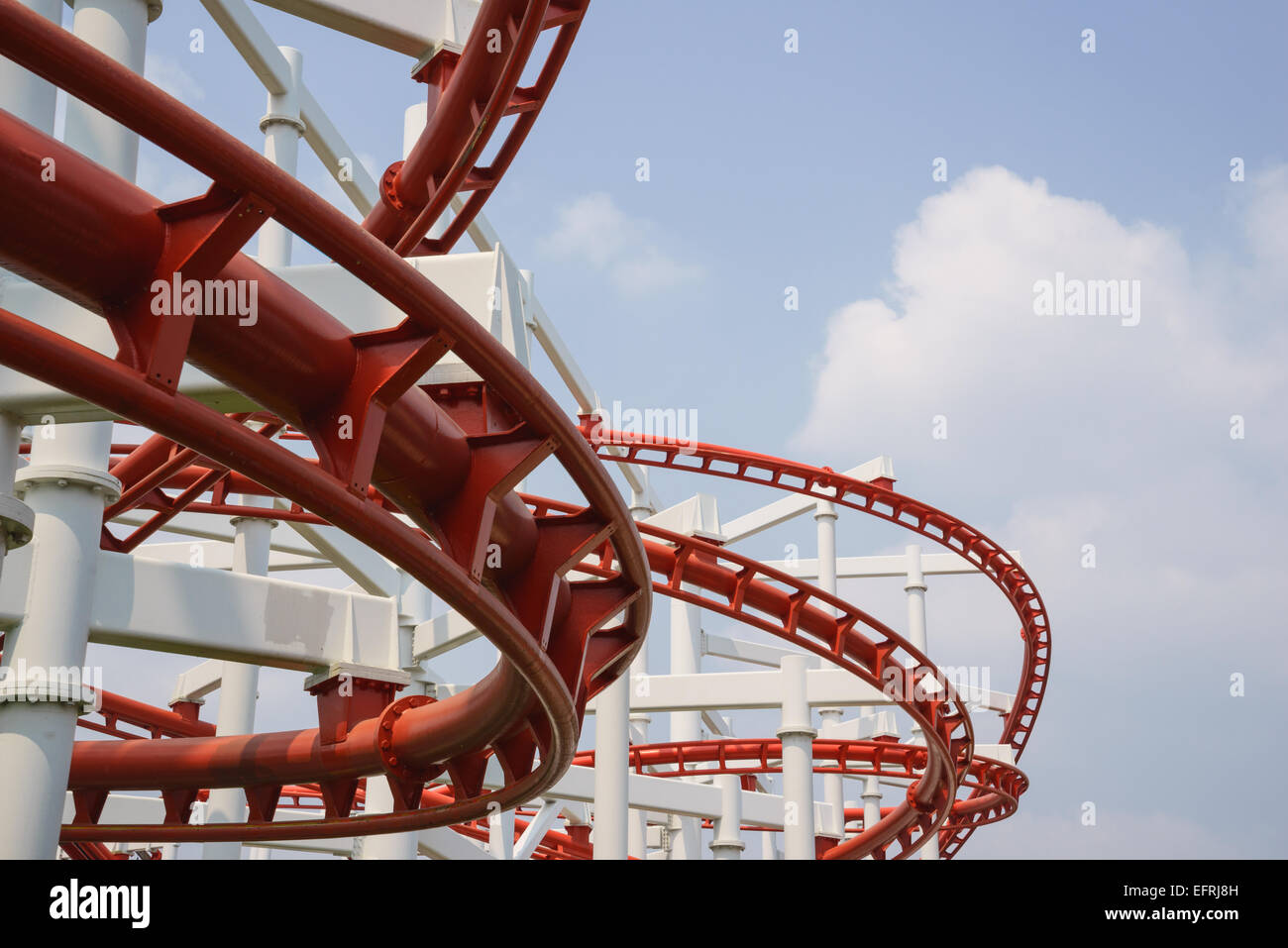 Full roller coaster hi-res stock photography and images - Alamy