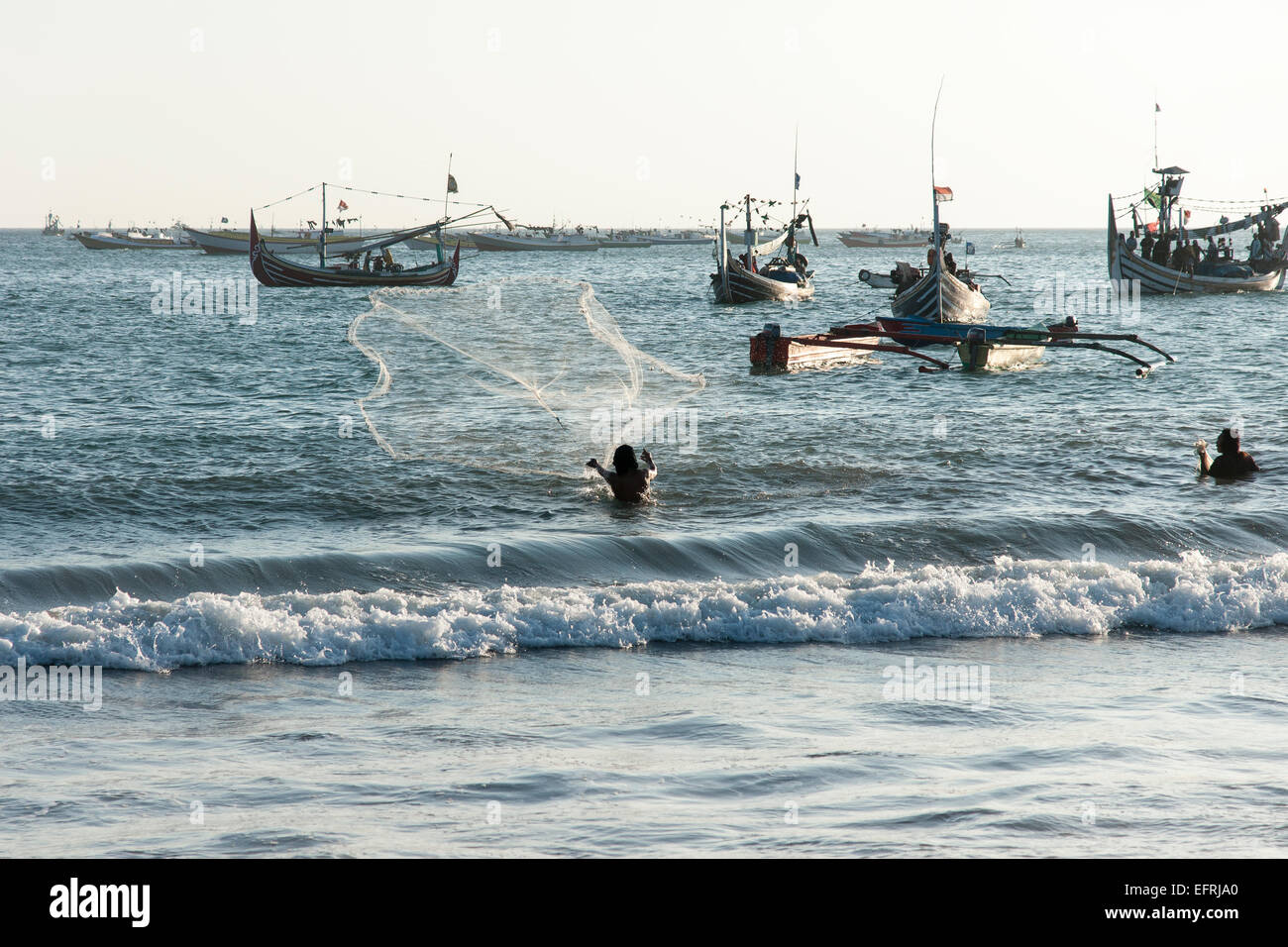 Fishing in bali hi-res stock photography and images - Alamy