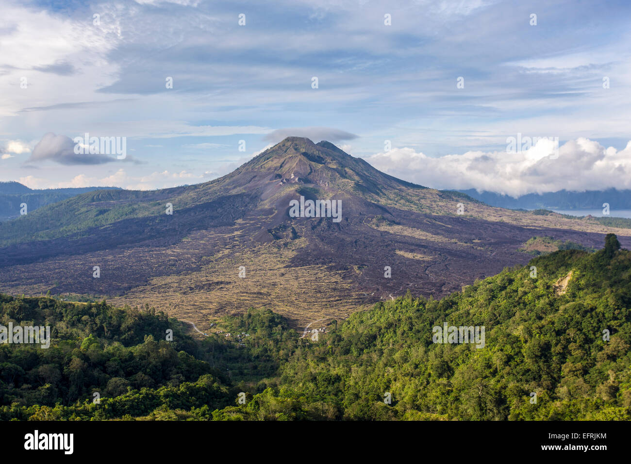 Gunung Batur in Bali, Indonesia Stock Photo - Alamy