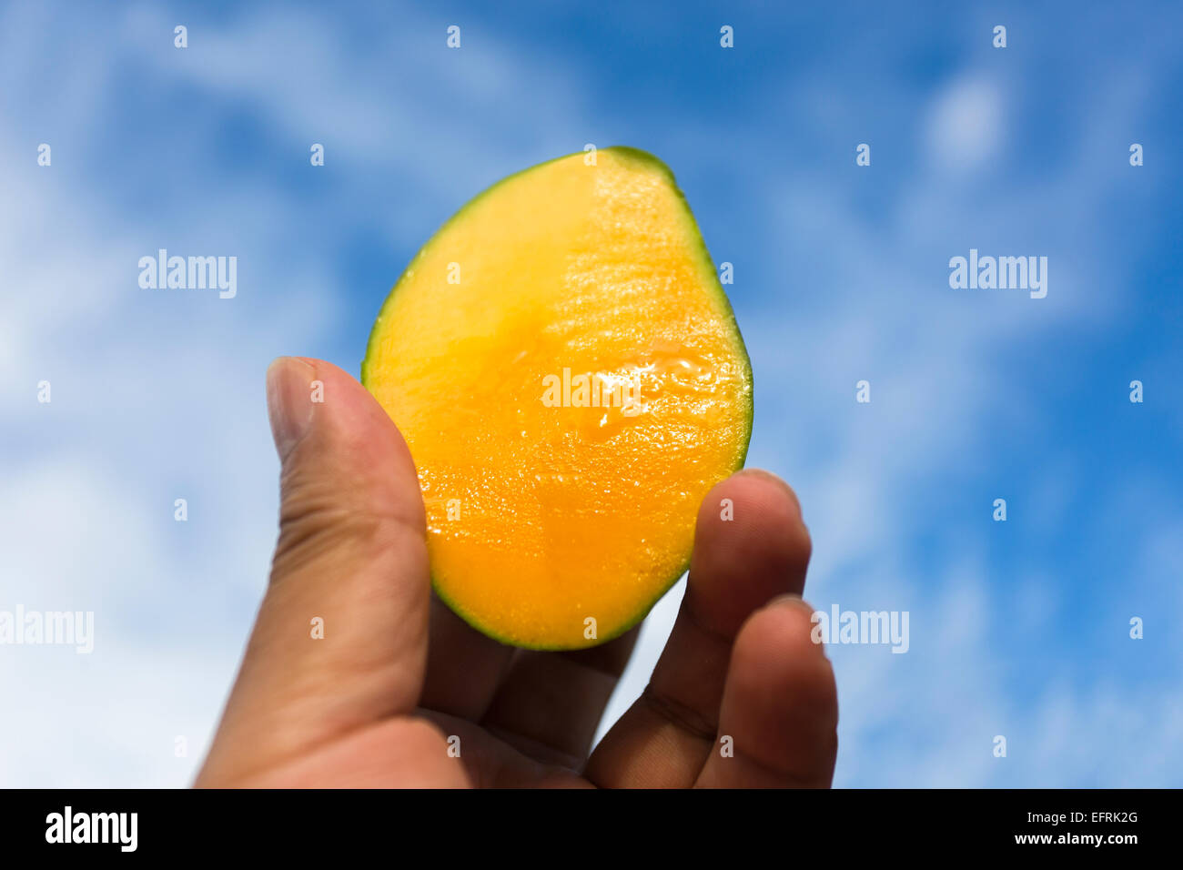Mango man hi-res stock photography and images - Alamy