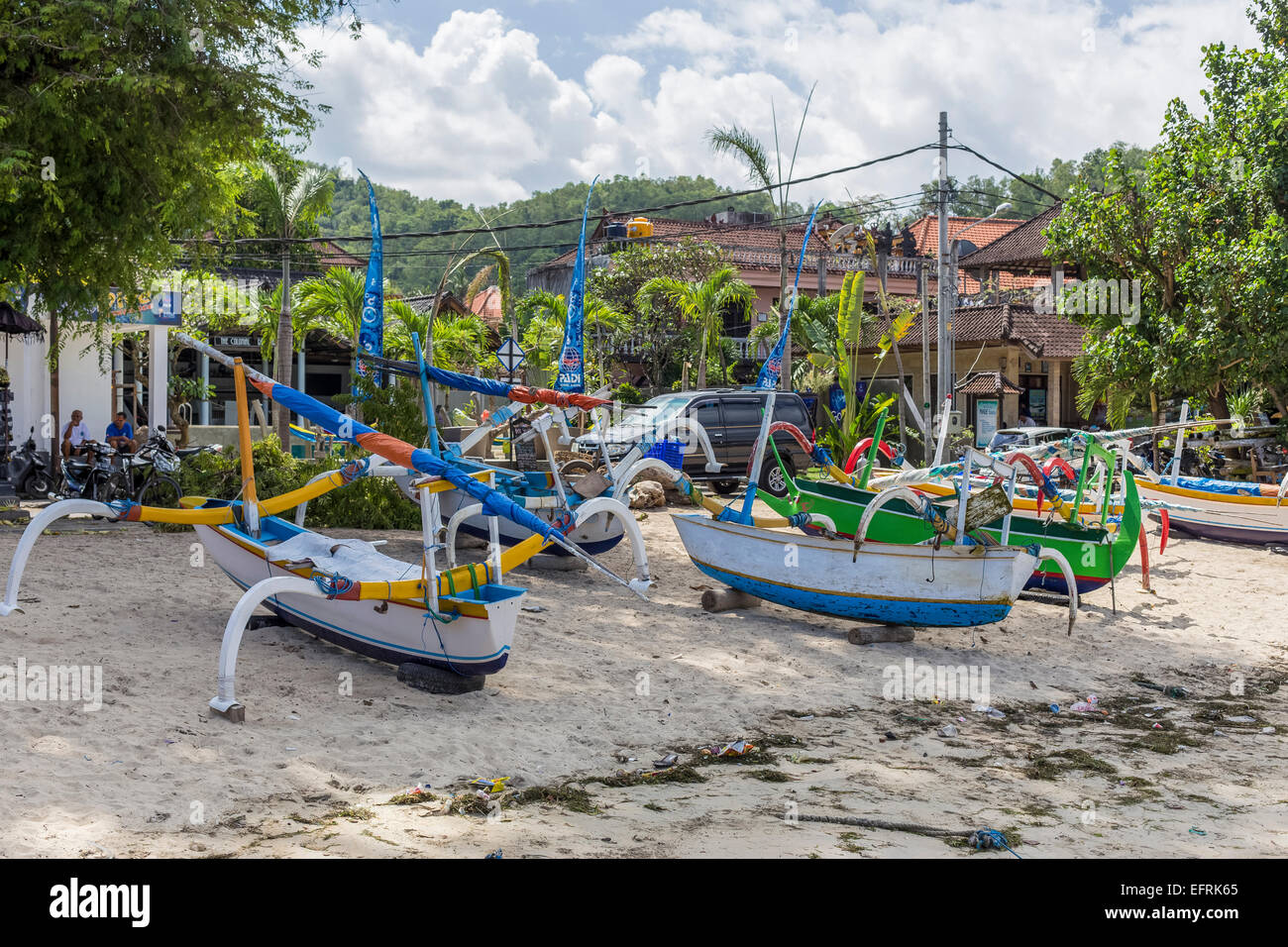 Bali boats hi-res stock photography and images - Alamy