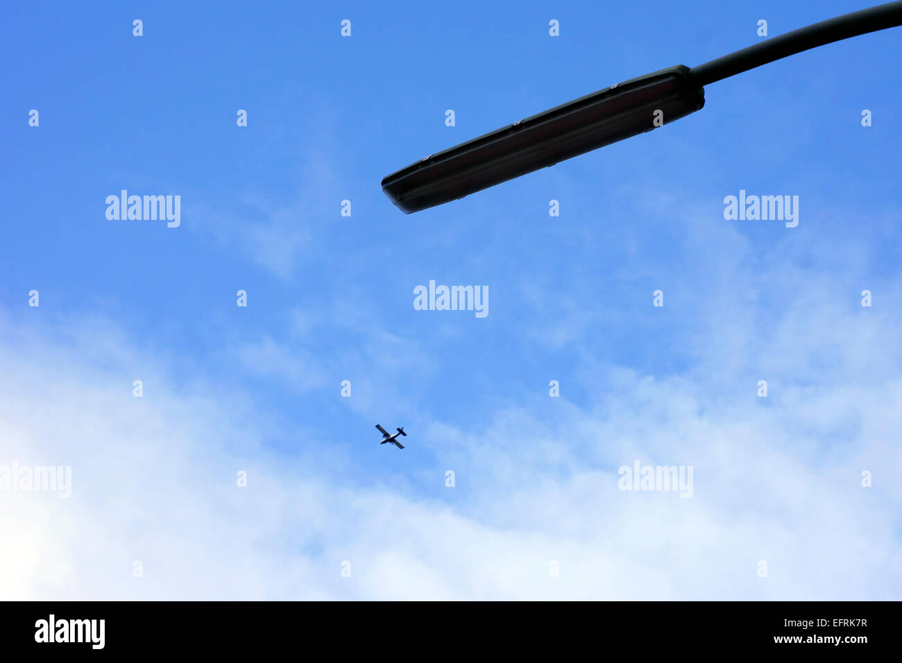 Lantern and aircraft Stock Photo - Alamy