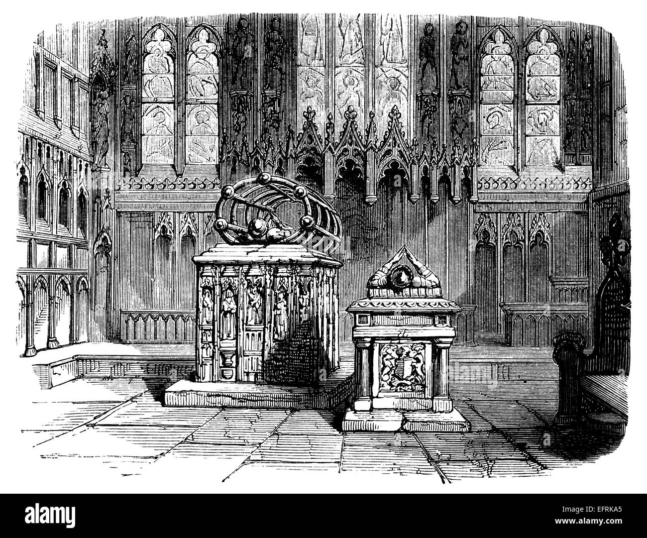 photographed from a book titled 'English Pictures Drawn with Pen and ...