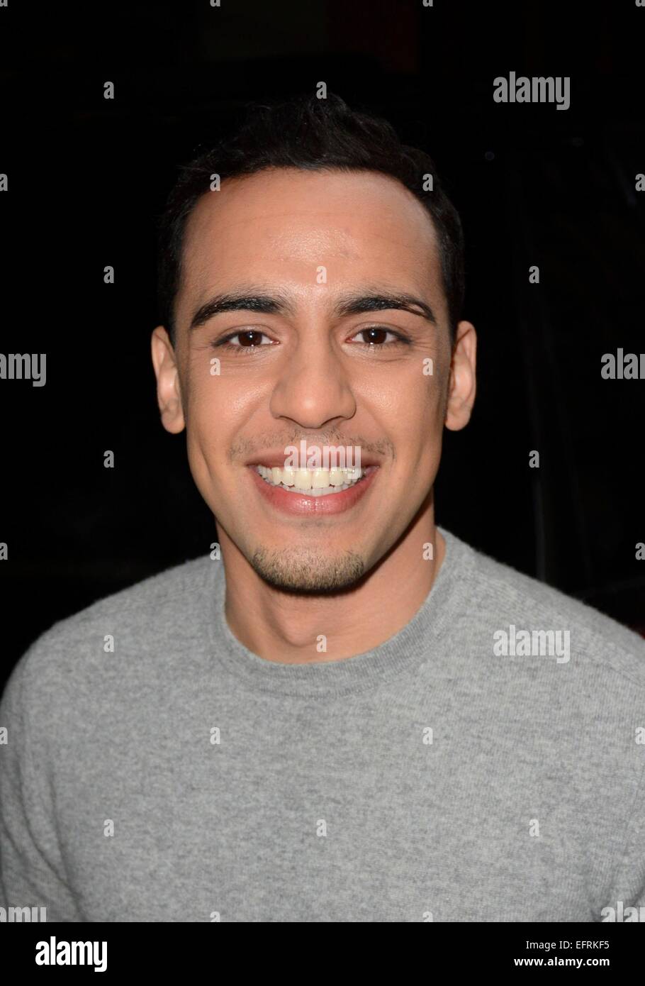New York, NY, USA. 9th Feb, 2015. Victor Rasuk out and about for ...