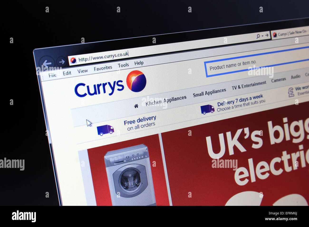 Currys retailer hi-res stock photography and images - Alamy