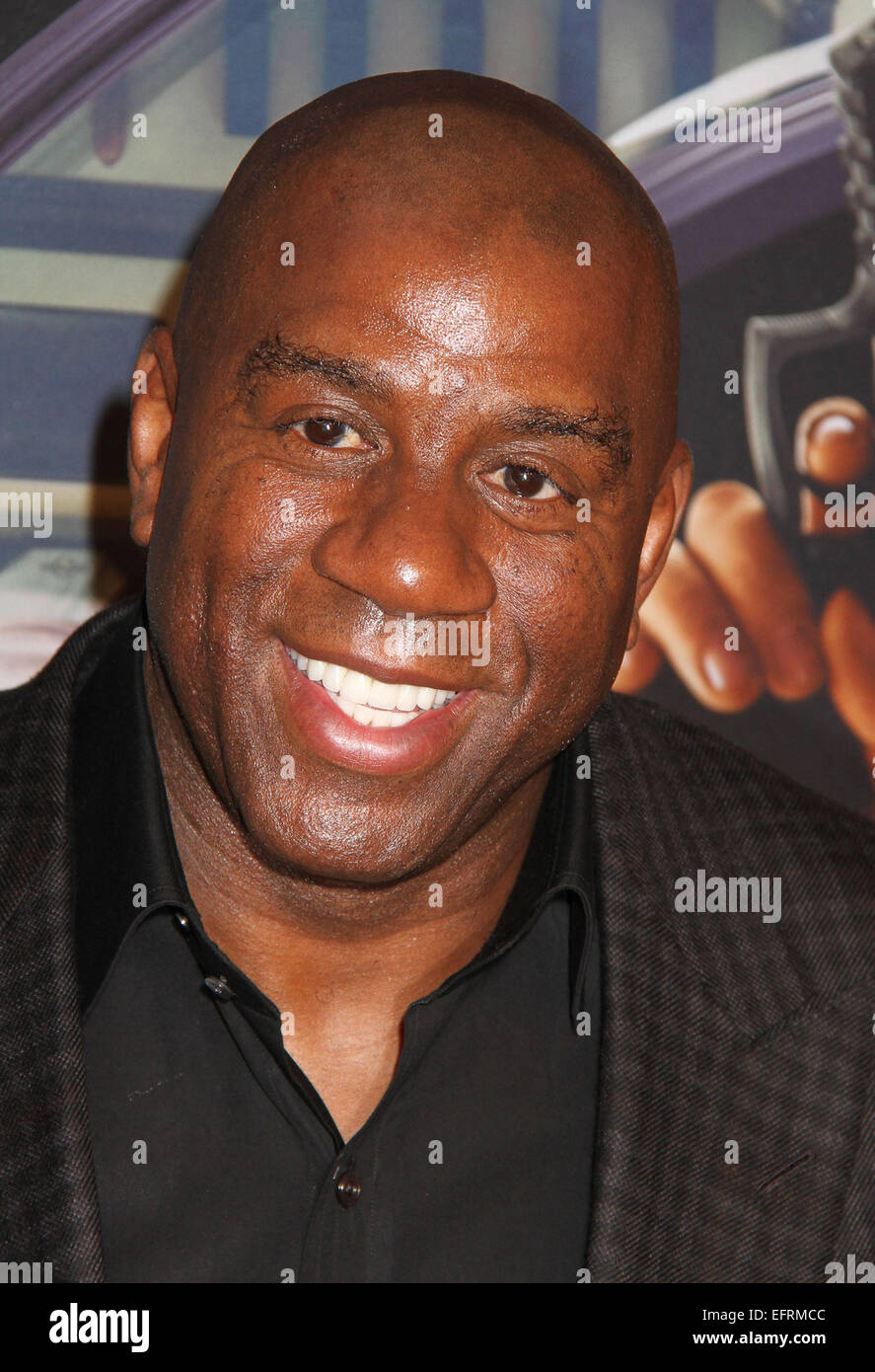 New York, New York, USA. 9th Feb, 2015. MAGIC JOHNSON attends the New ...