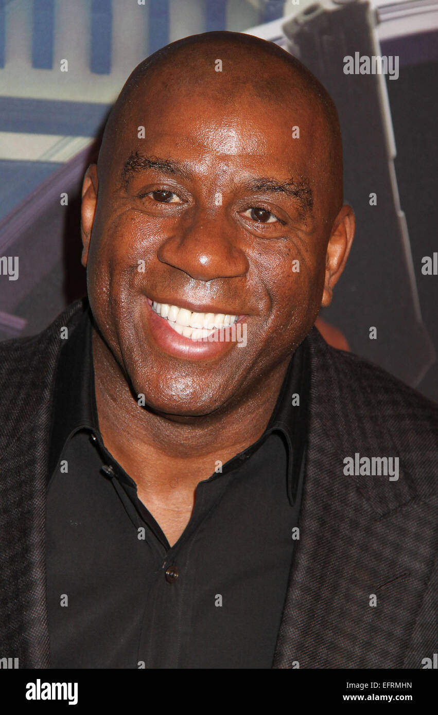 New York, New York, USA. 9th Feb, 2015. MAGIC JOHNSON attends the New ...