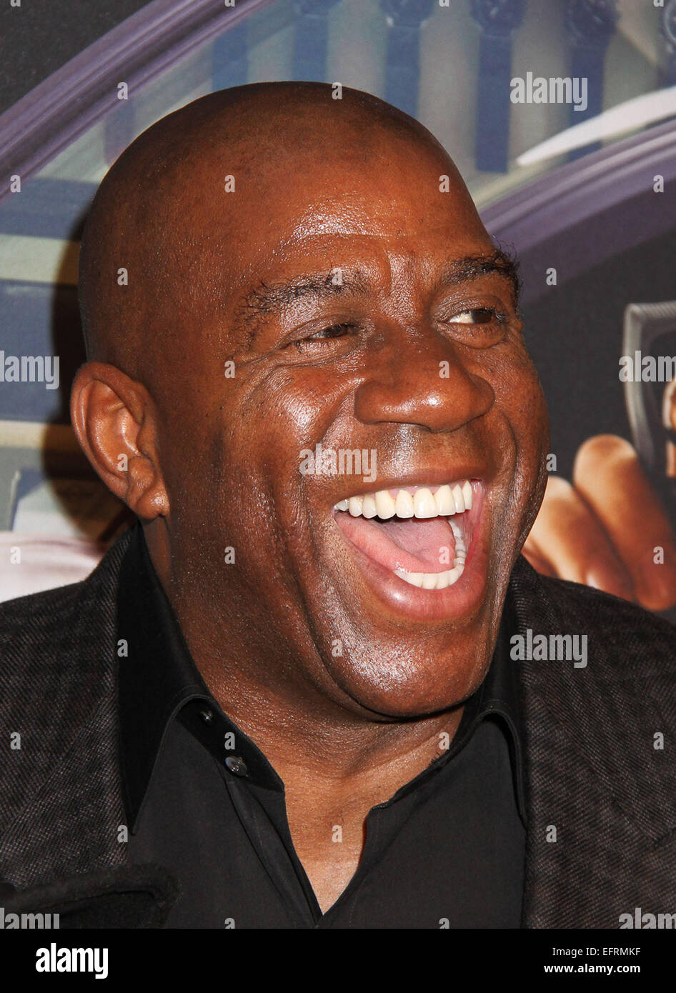 New York, New York, USA. 9th Feb, 2015. MAGIC JOHNSON attends the New ...